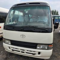 China 6 8L USED TOYO TA COASTER diesel or gasoline from 23 to 29 seats with EURO 3 emission for sale