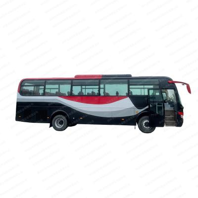 China Used Right Hand Drive Coach Bus with 53 Seats and Manual Transmission for sale
