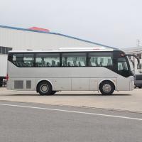 China Luxury 38 seats coach bus with Max speed 100km/h and Curb Weight 9750 for sale