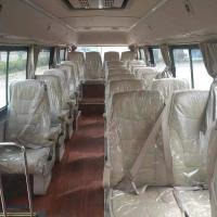 China Electric Engine Capacity 4L Toyota Coaster Bus with 21 1 Seats and Right Hand Drive for sale