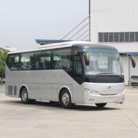 China Luxury 38 seats coach bus with Max speed 100km/h and Curb Weight 9750 for sale