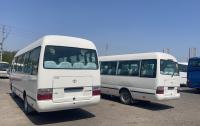 China Used Toyota Coaster Bus with EURO 3 Emission and Manual Transmission in Good Condition for sale