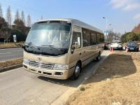 China Yuchai Engine 30 Seat Mudan Commuter Bus Diesel RHD and LHD Driver 100km/h Max Speed for sale