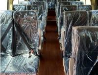 China Yuchai Engine 30 Seat Mudan Commuter Bus Diesel RHD and LHD Driver 100km/h Max Speed for sale