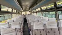 China Euro 3 Emission Standard YUOTONG Bus with 3 2 Seat Layout and 60 Seater Luxury Coaches for sale