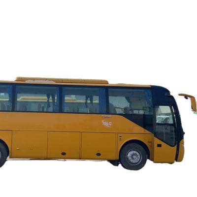 China Used Double Decker Coach Bus in 's with 55 Seats and Manual Transmission for sale