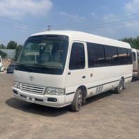 China Second Hand Used Toyo ta Coaster 29 1 Seater Buses Euro 3 Emission Standard for sale