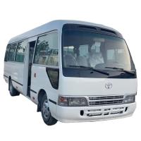 China 30 Seats Toyota Coaster Bus in Excellent Condition with 6-8L Diesel Engine Capacity for sale