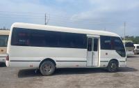 China 30 Seats Toyota Coaster Bus in Excellent Condition with 6-8L Diesel Engine Capacity for sale