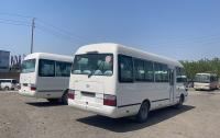 China 30 Seats Toyota Coaster Bus in Excellent Condition with 6-8L Diesel Engine Capacity for sale