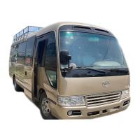 China 30 Seater Japan Used Bus Manual Toyota Coaster Bus with 7005*2040*2785mm Dimensions for sale