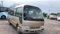China 30 Seater Japan Used Bus Manual Toyota Coaster Bus with 7005*2040*2785mm Dimensions for sale