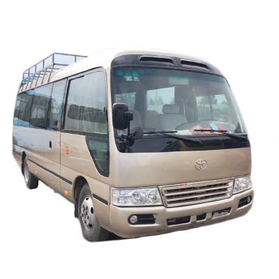 China EURO 3 Emission 30 Seater Diesel Used Toyota Coaster Buses for 's Luxury Travel Needs for sale