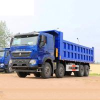 China 40 Ton 450hp Or Used Dump Tipper Trucks Sinotruck Howo 8x4 Maximum Torque Nm ≥2500Nm for sale