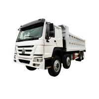 China 420hp 8x4 12 Wheeler Used Tipper Trucks with 300-400L Fuel Tank Capacity in Howo for sale