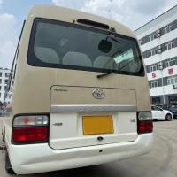 China 2023 Model Gasoline Toyota Coaster Bus 30 Seats Engine Capacity 4L 7005*2040*2785mm for sale