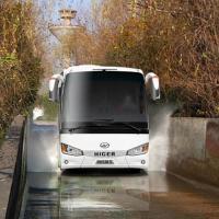 China Manual Transmission Luxury 50 Seater Diesel Tourist Coach Bus with G.V.W 18000kg for sale