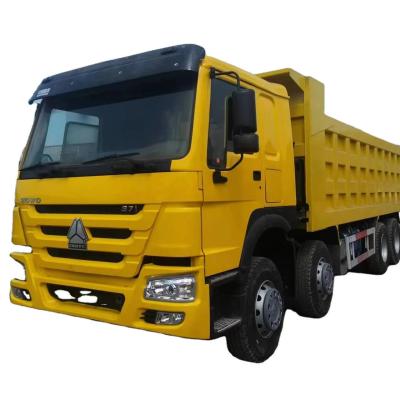 China Fully Refurbished Used Howo 8x4 371hp 20-24 Cubic Meter Tipper Truck Dumper Diesel for sale