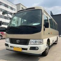 China 7005*2040*2785mm Toyota Coaster 30 Place Seat Mini Bus with Seat Capacity of 17-30 for sale
