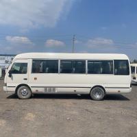China Japan Made Used Toyota Coaster Bus 30 Seats Manual Transmission Diesel Engine Capacity 4L for sale