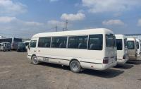 China Japan Made Used Toyota Coaster Bus 30 Seats Manual Transmission Diesel Engine Capacity 4L for sale