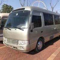 China 30 Seats Diesel Engine Coaster Bus with Euro 3 Emission Standard and ISO9001 Certificate for sale