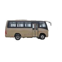 China Manual Transmission Type Dongfeng 19 Seats LHD Used Coaster Buses 2360ml Displacement for sale