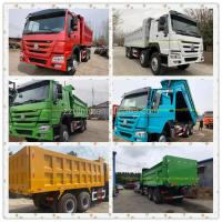 China Refurbished 2016-2019 HOWO Dump Truck 8x4 12 Wheels Used Tipper Truck with Rear Camera for sale