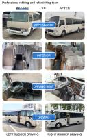 China Good Condition 30 Seats Used Toyo ta Coaster Bus for Transmission Type Manual for sale