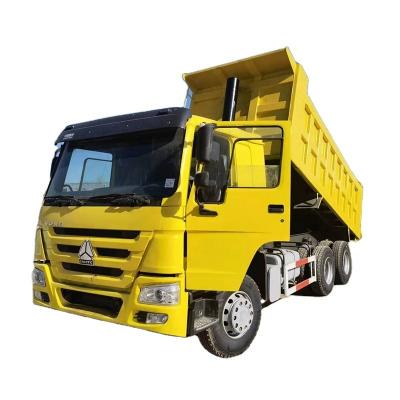China 4000hp Howo 6x4 Red Tipper Truck Dump Truck Euro 3 Emission Standard Gross Vehicle Weight ≥30T for sale