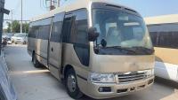 China Manual Transmission 7m LHD Second Hand Passenger Mini Bus 30 Seats Coaster Used Bus for sale