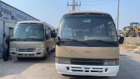 China Manual Transmission 7m LHD Second Hand Passenger Mini Bus 30 Seats Coaster Used Bus for sale