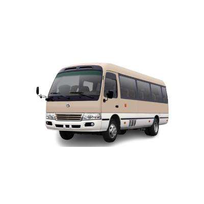 China Max Torque 340Nm/rpm 22 Seater Coaster Bus 7.7m Diesel Front Engine Left Hand Drive Bus for sale