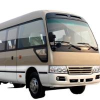 China Max Torque 340Nm/rpm 22 Seater Coaster Bus 7.7m Diesel Front Engine Left Hand Drive Bus for sale