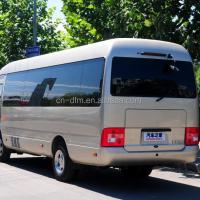 China 16-22 Seats Dongfeng LHD Coaster Mini Bus with Rear Luggage Compartment Volume of 0.25 m3 for sale