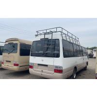 China 4000 Displacement Diesel Engine White TOYO TA Coaster Mini Bus for Passenger Tourism for sale