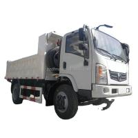 China Multimedia System None White Color HOWO 6x4 371hp 30 Tons Tipper Truck with 25CBM Box for sale