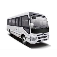 China Euro 6 Emission Standard 19 Seats Coaster Bus with Diesel Engine and 100km/h Speed for sale