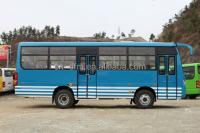 China 180KW Max Power Luxury Vintage Quantum Passenger Used Coaster Bus 390L Fuel Tank for sale