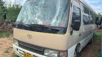 China Used Coaster Bus 30 Seaters LHD Steering Position Good Condition Diesel Fuel Type for sale