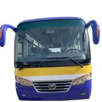 China 7m 35 Seater Front Engine Used Coach Bus LHD Steering Position and Max Speed 71-90 km/h for sale