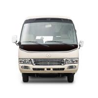 China Small Passenger 24-31 Seats Toyo Ta Coaster 30 Seater Bus Diesel Manual Transmission for sale