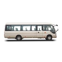 China Small Passenger 24-31 Seats Toyo Ta Coaster 30 Seater Bus Diesel Manual Transmission for sale