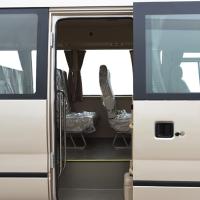 China Small Passenger 24-31 Seats Toyo Ta Coaster 30 Seater Bus Diesel Manual Transmission for sale