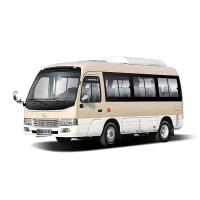 China 30 Seaters Coaster Bus with Euro III/Euro IV Emission Standard 3000kg Curb Weight for sale