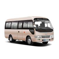 China 5300kg G.V.W 6M Coaster Bus With Diesel Engine And 7.00R16LT Tire For Passenger Trade for sale
