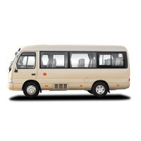 China 5300kg G.V.W 6M Coaster Bus With Diesel Engine And 7.00R16LT Tire For Passenger Trade for sale