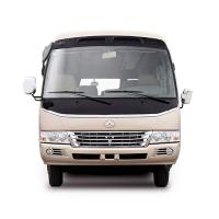 China 5300kg G.V.W 6M Coaster Bus With Diesel Engine And 7.00R16LT Tire For Passenger Trade for sale