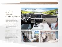 China 5300kg G.V.W 6M Coaster Bus With Diesel Engine And 7.00R16LT Tire For Passenger Trade for sale