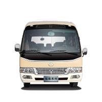 China Affordable Luxury Toyo Ta Coaster Bus with 6m Length and Front-Mounted Engine for sale